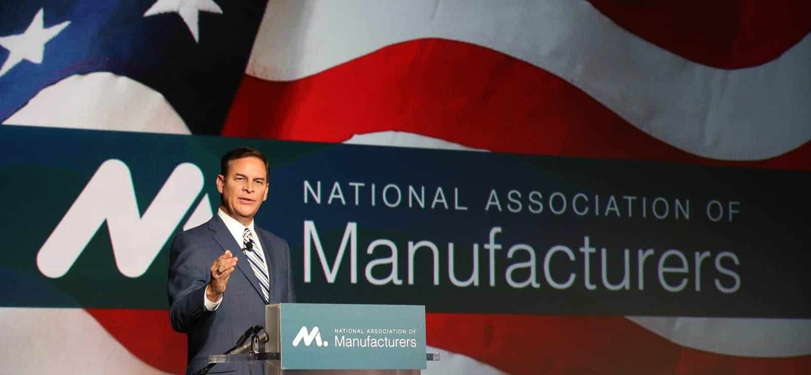Timmons Delivers 2019 NAM State of Manufacturing Address in Houston - NAM